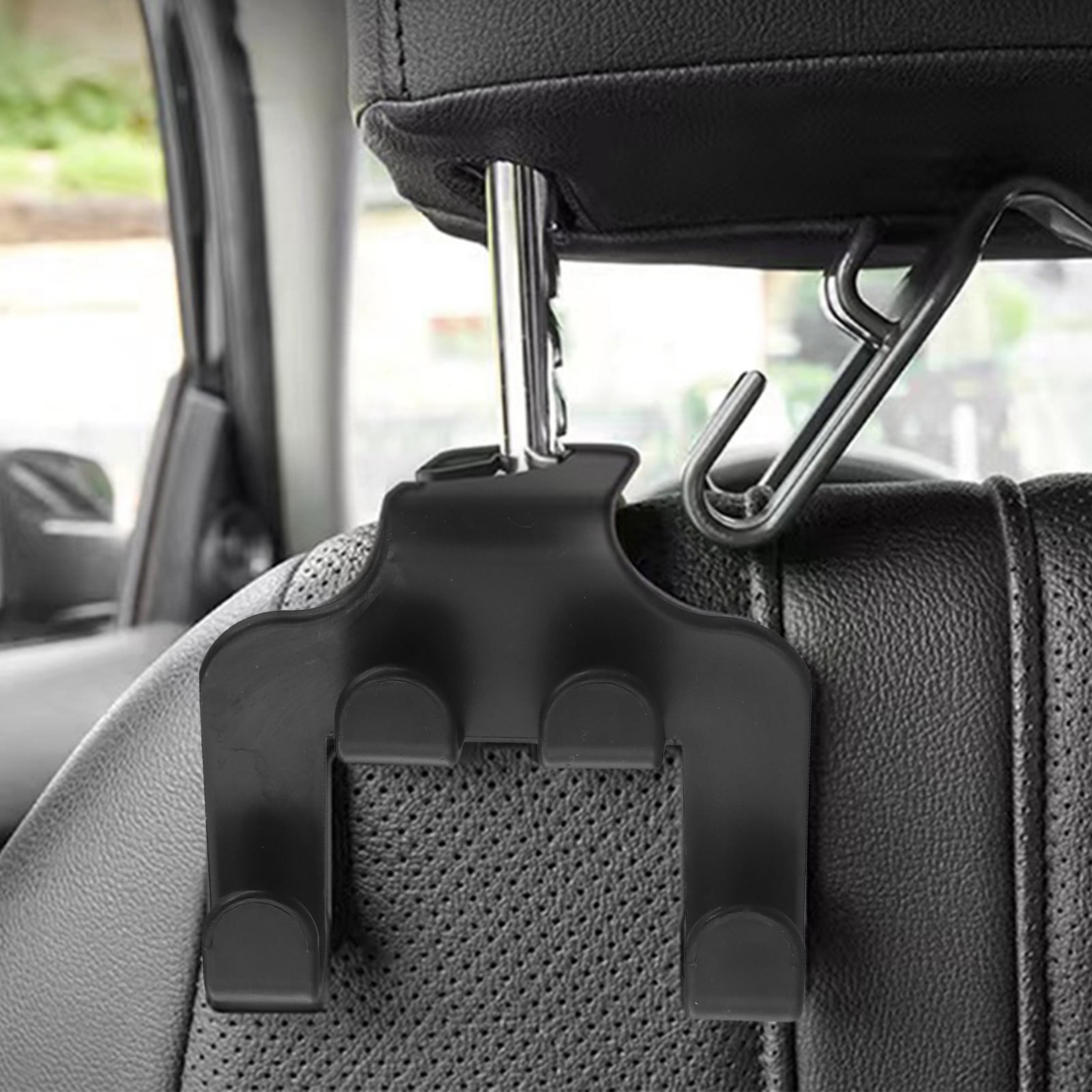 BTOER Car Hook 4 Pack ABS For Seat Back Hanging Phone Headrest Hanging ...