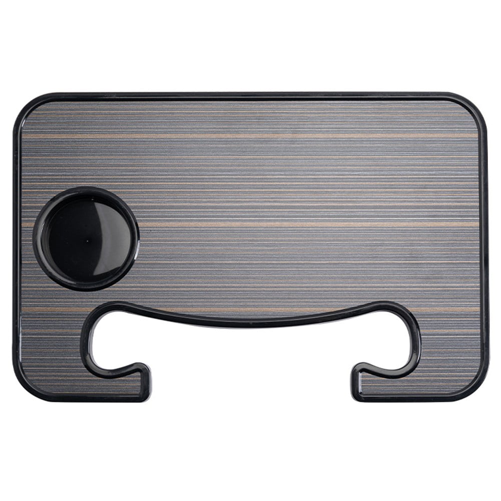 BTOER Car Steering Wheel Tray Drink Holder Faux Wood Grain Steer Wheel ...