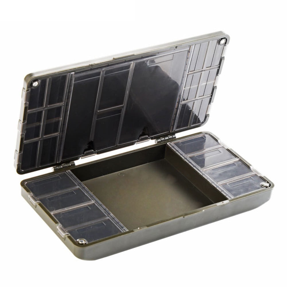 BTOER Carp Fishing Tackle Box Terminal Tackle Case Carp Swivels Hook ...