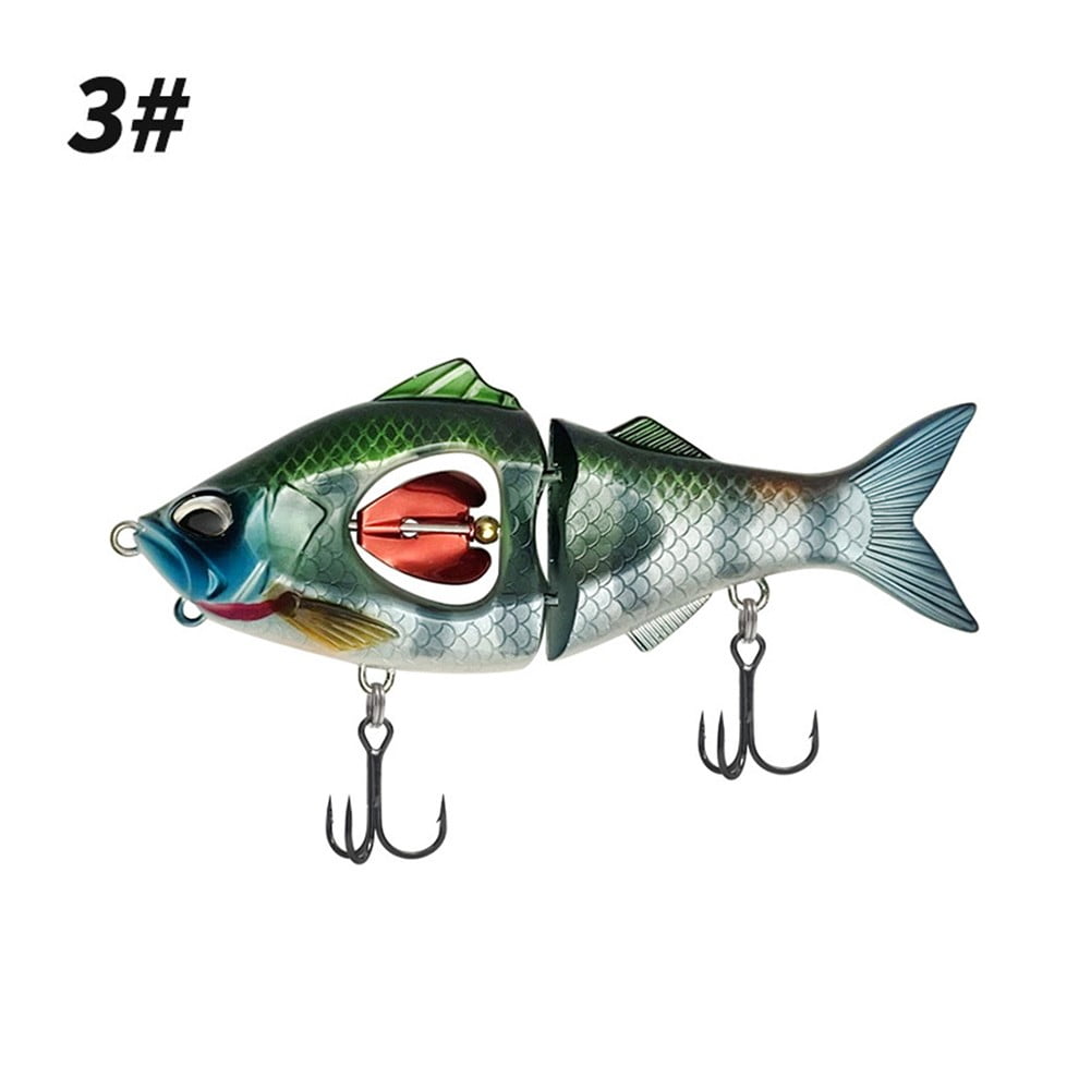 BTOER Color Contrast Propeller Fishing Lure Propeller Lure 180 Degree ...