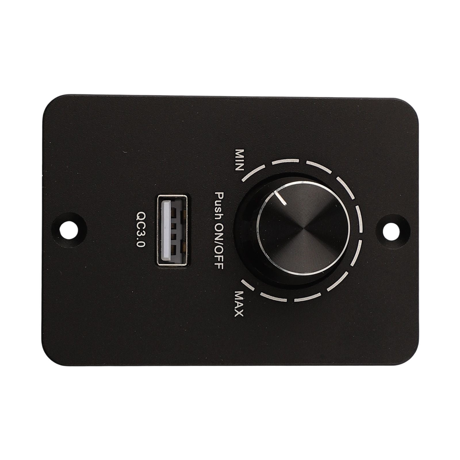 BTOER DC 12V/24V RV Single Dimmer Light Switch 5A for PWM Campervan ...