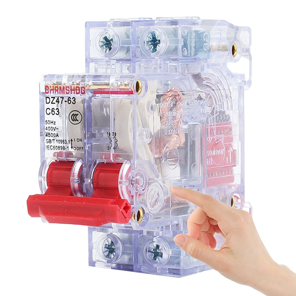 BTOER DC Circuit Breaker 500V 2 Pole Double 2P MCB Solar PV10/16/20/25/32/40/50/63 Amp - Walmart.com