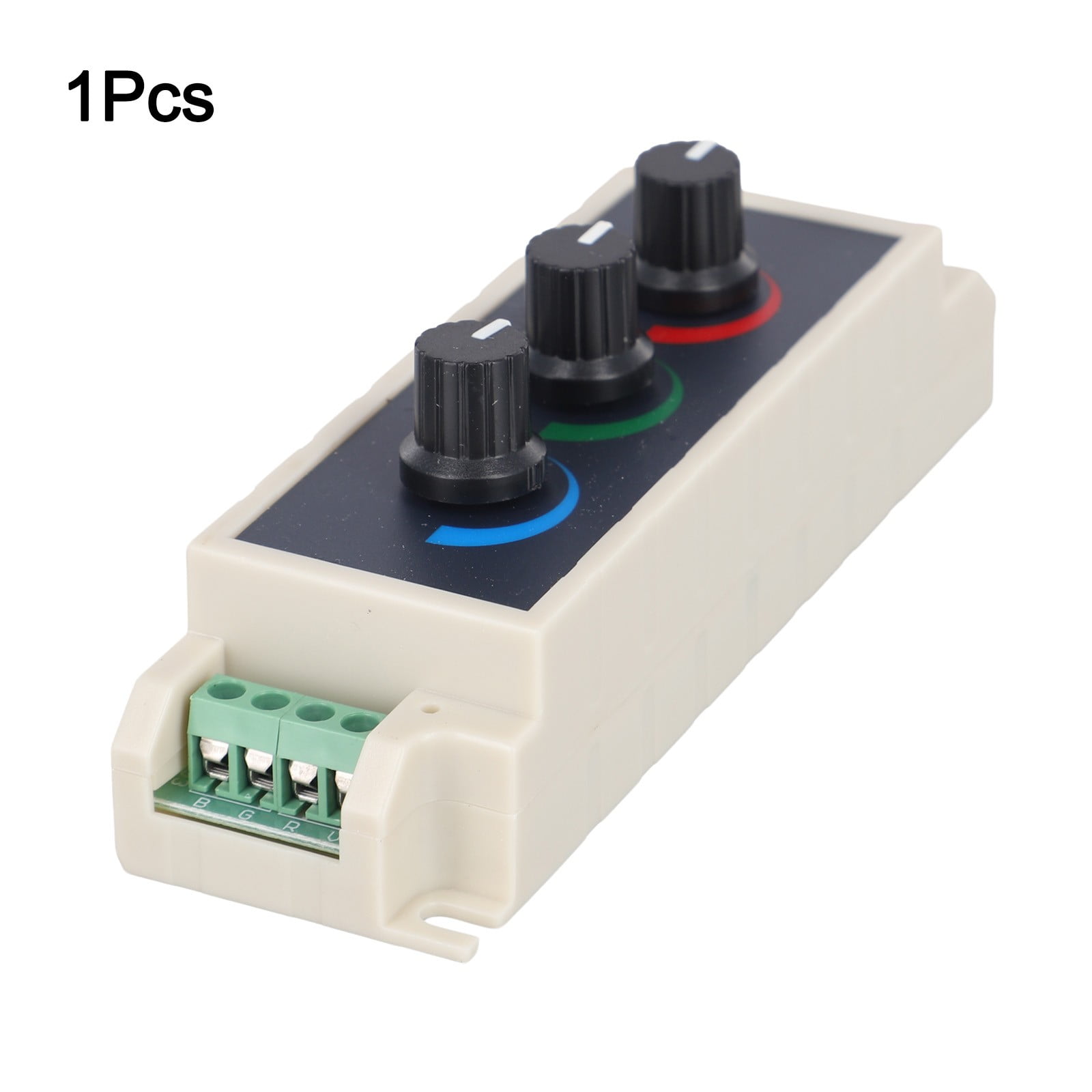 BTOER DC12V-24V for PWM RGB LED Dimmer Controller 3 Channel Output for ...