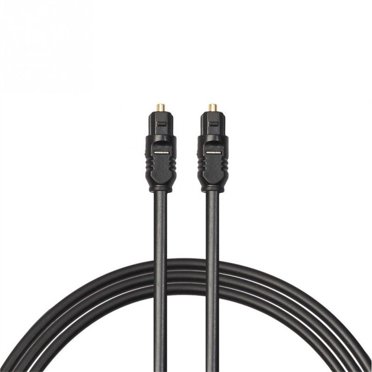 Skywalker 3ft Digital Audio/Video Optical Toslink Cable (Clear ...