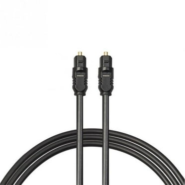 Skywalker 3ft Digital Audio/Video Optical Toslink Cable (Clear ...