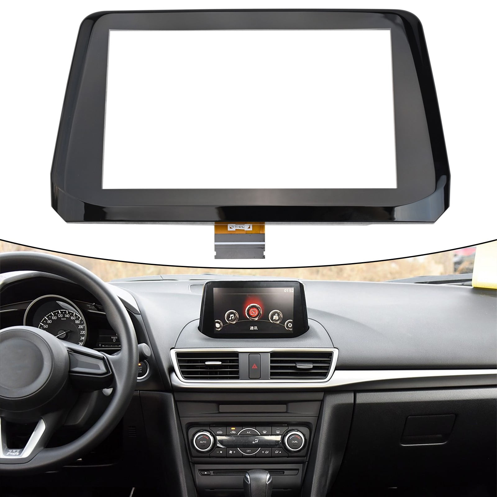 BTOER Display Touch Screen Black ABS LCD B61A-61-1J0 Replacement Parts ...
