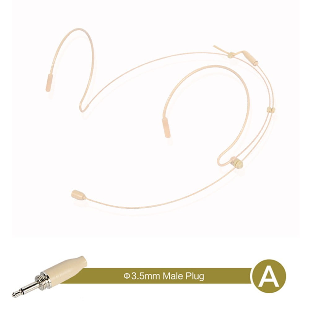 BTOER Double Earhook Headset Micrphone Omnidirectional Condenser ...