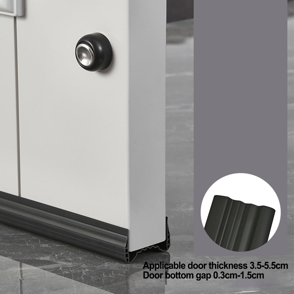 BTOER Double Layer Door Seals Weather Stripping Under Door Sweep Bottom ...