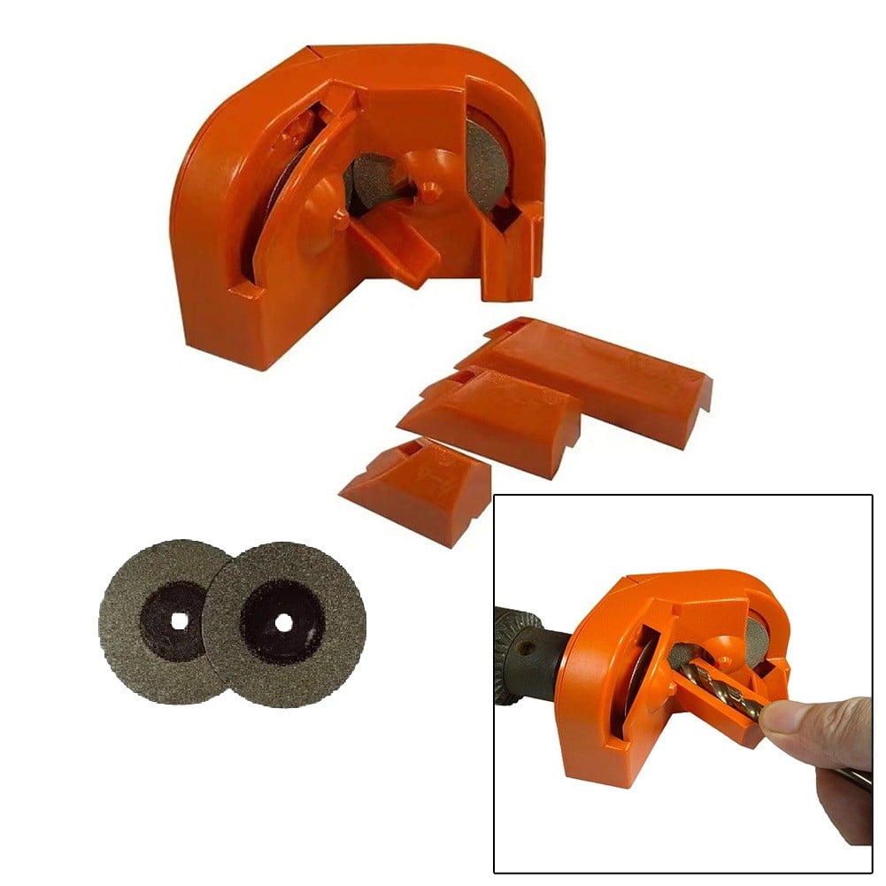 BTOER Drill Bit Grinding Sharpener Electric Drill Sharpener Double-side ...