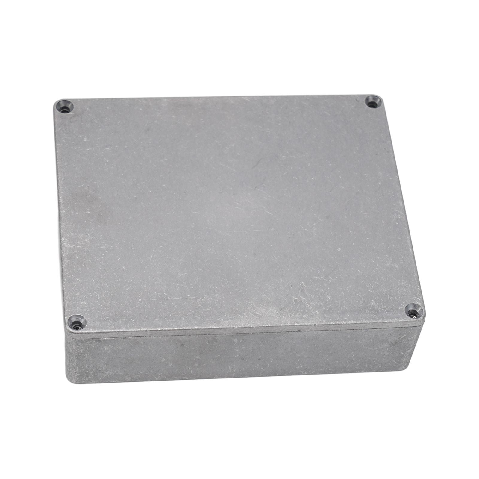 BTOER Effect Aluminum Box Metal Electric Case Instrument Silver ...