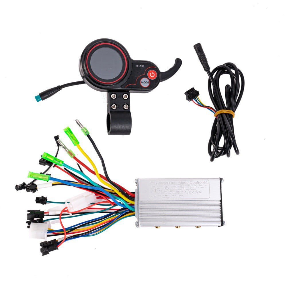 BTOER Electric Bike Scooter Controller Lcd Instrument Kit 36v/48v 350w ...