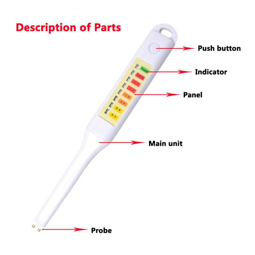 BTOER Electronic Salinity Tester Pen‑Type Vegetable Soup Saltiness ...