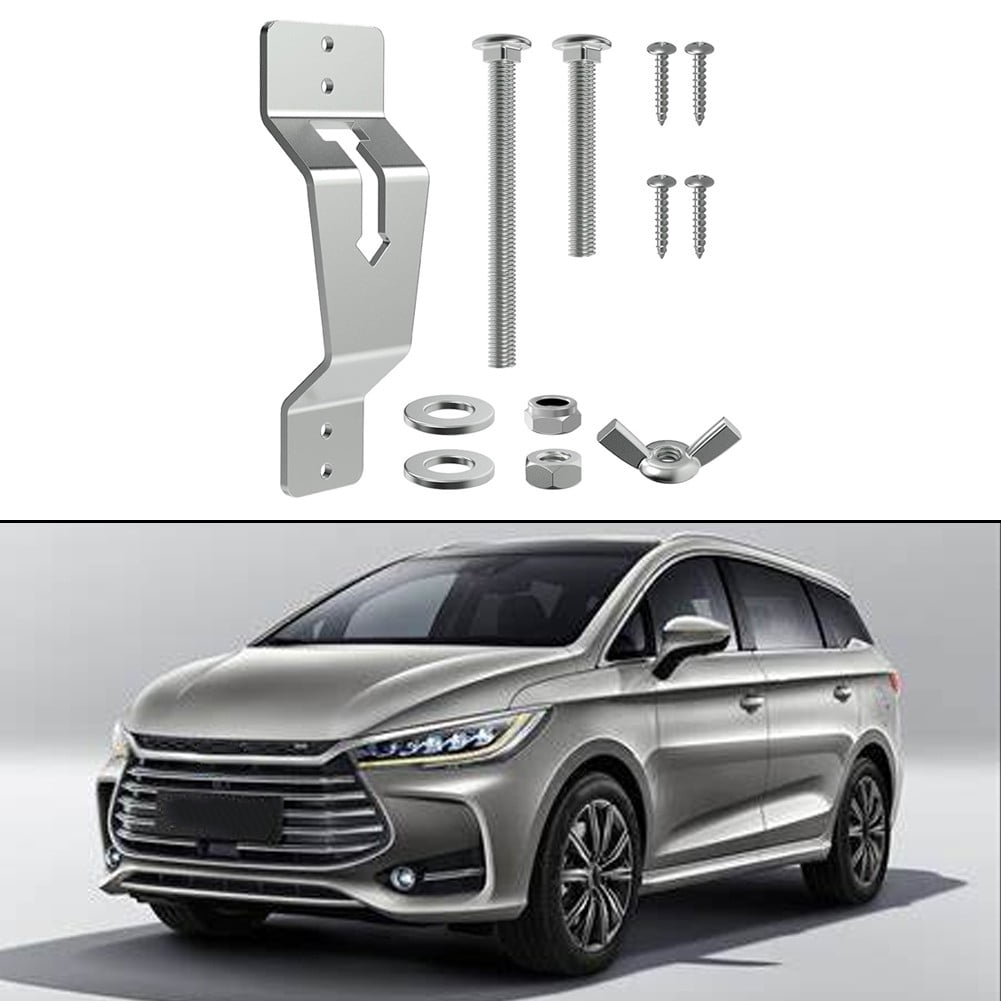 BTOER Enclosed Wall Mount Spare Tire Carrier for Trailer, Wheel Bracket ...