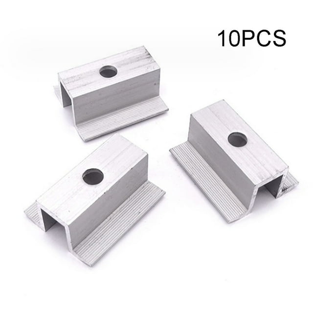 BTOER End Clamp Middle Clamp Photovoltaic Solar Module Solar ... BTOER End Clamp Middle Clamp Photovoltaic Solar Module Solar ...