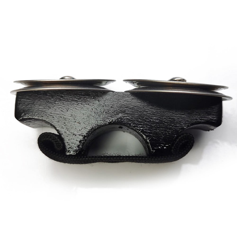 BTOER Finger Jingles Tambourine Steel Jingles Handheld Percussion For ...