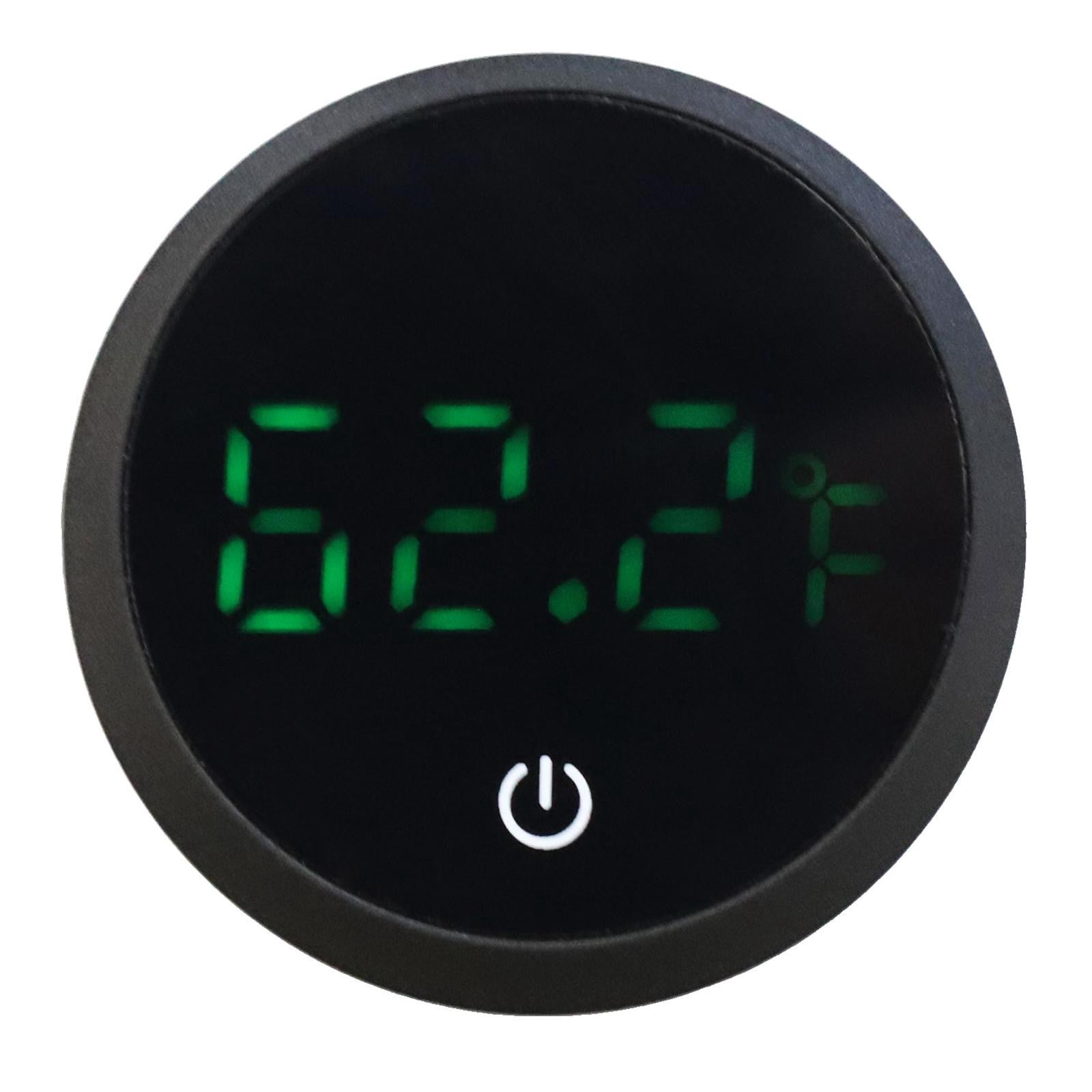 BTOER Fish Tank Thermometer Wireless Digital Aquarium Thermometer LED ...