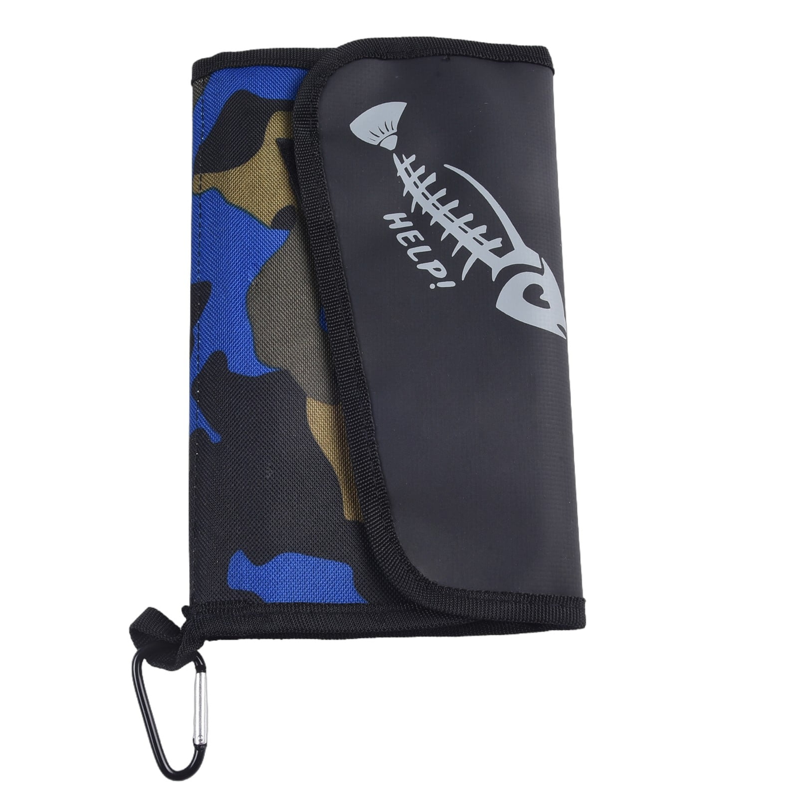 BTOER Fishing Lure Hook Storage Binder with 6 Transparent pvc bag ...