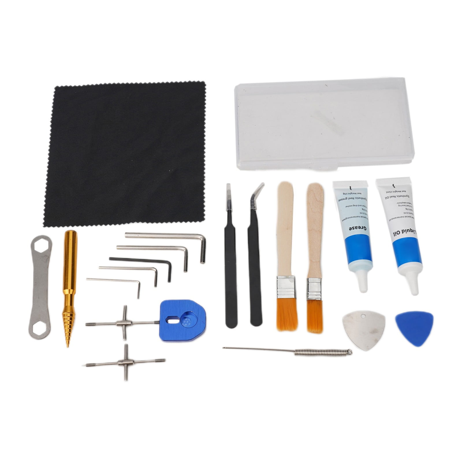 BTOER Fishing Wrench Repair Tools Kits Baitcasting Reel Maintenance Set ...