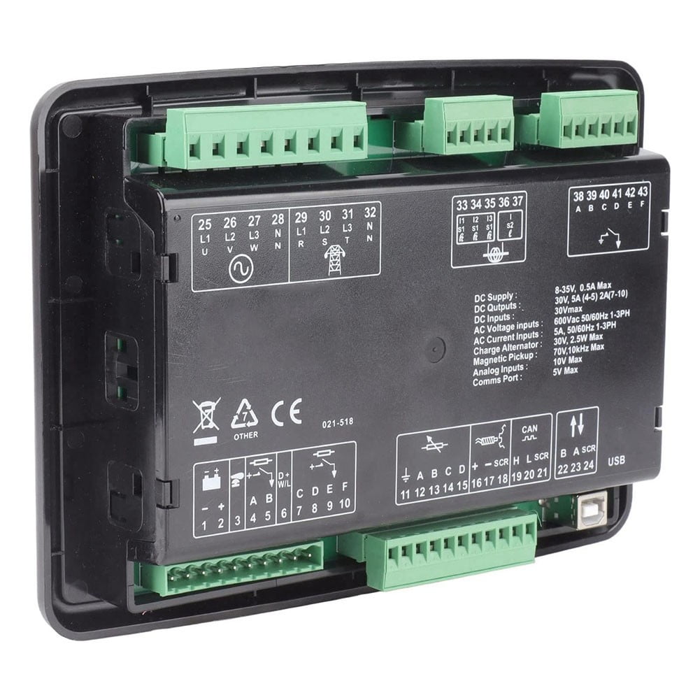 BTOER For Deep Sea DSE 6020 DSE6020MKII DSE6020 Generator Control Panel ...