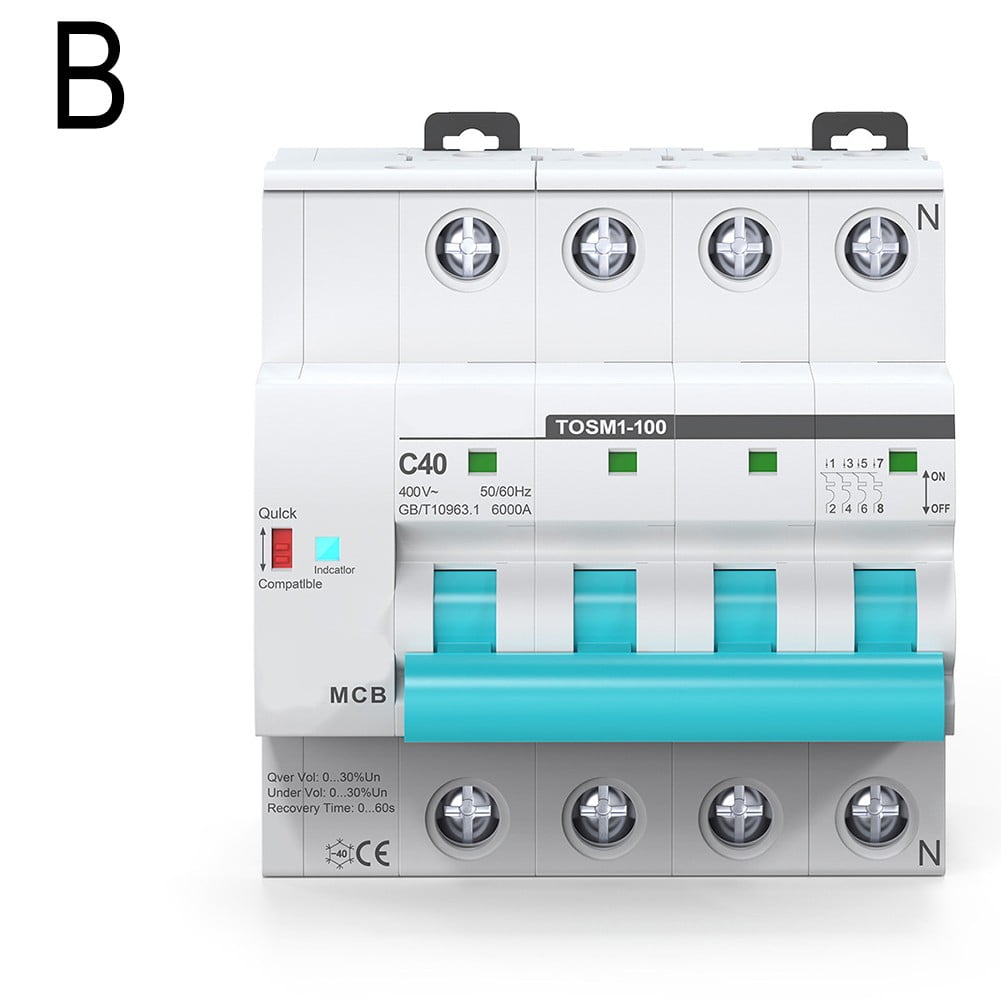 BTOER For Tuya MCB for WIFI Metering Circuit Breaker for Life Timer ...