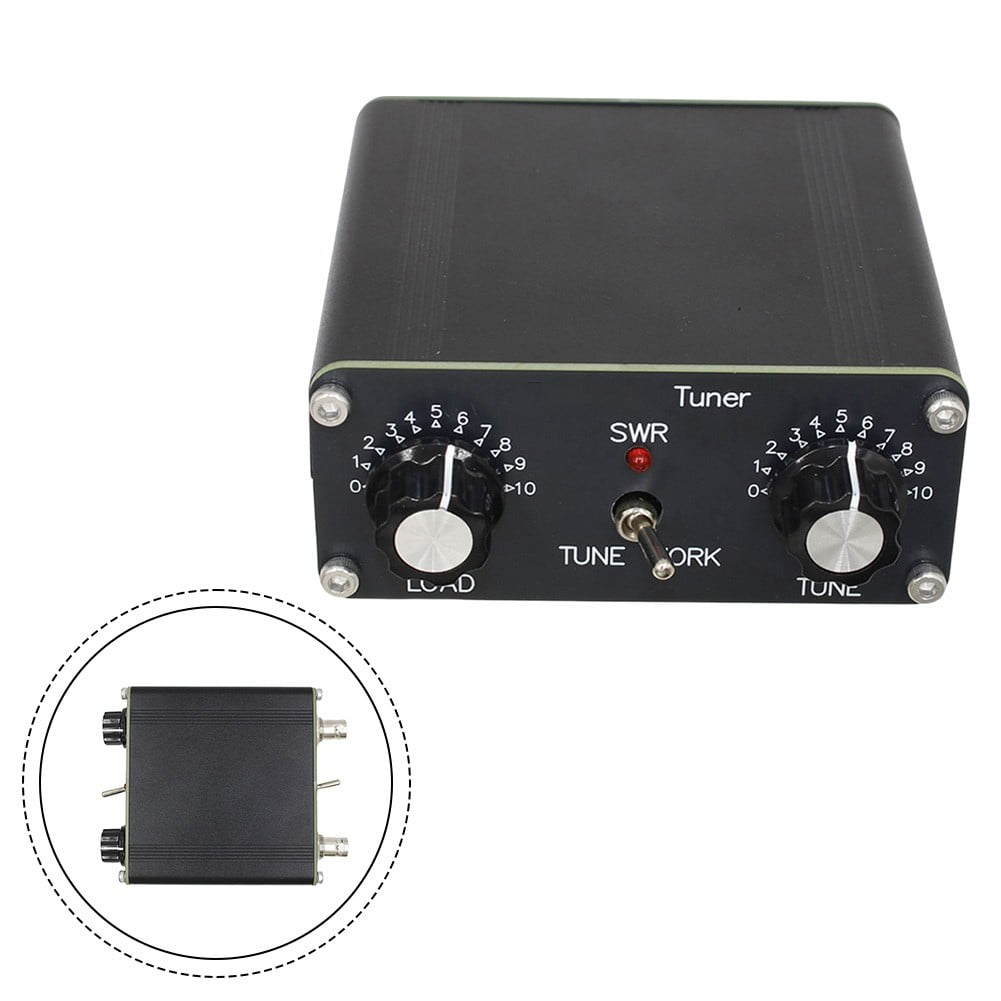 BTOER For Z-Match QRP Manual Antenna Tuner 3-28MHz 5W Manual Adjustment ...