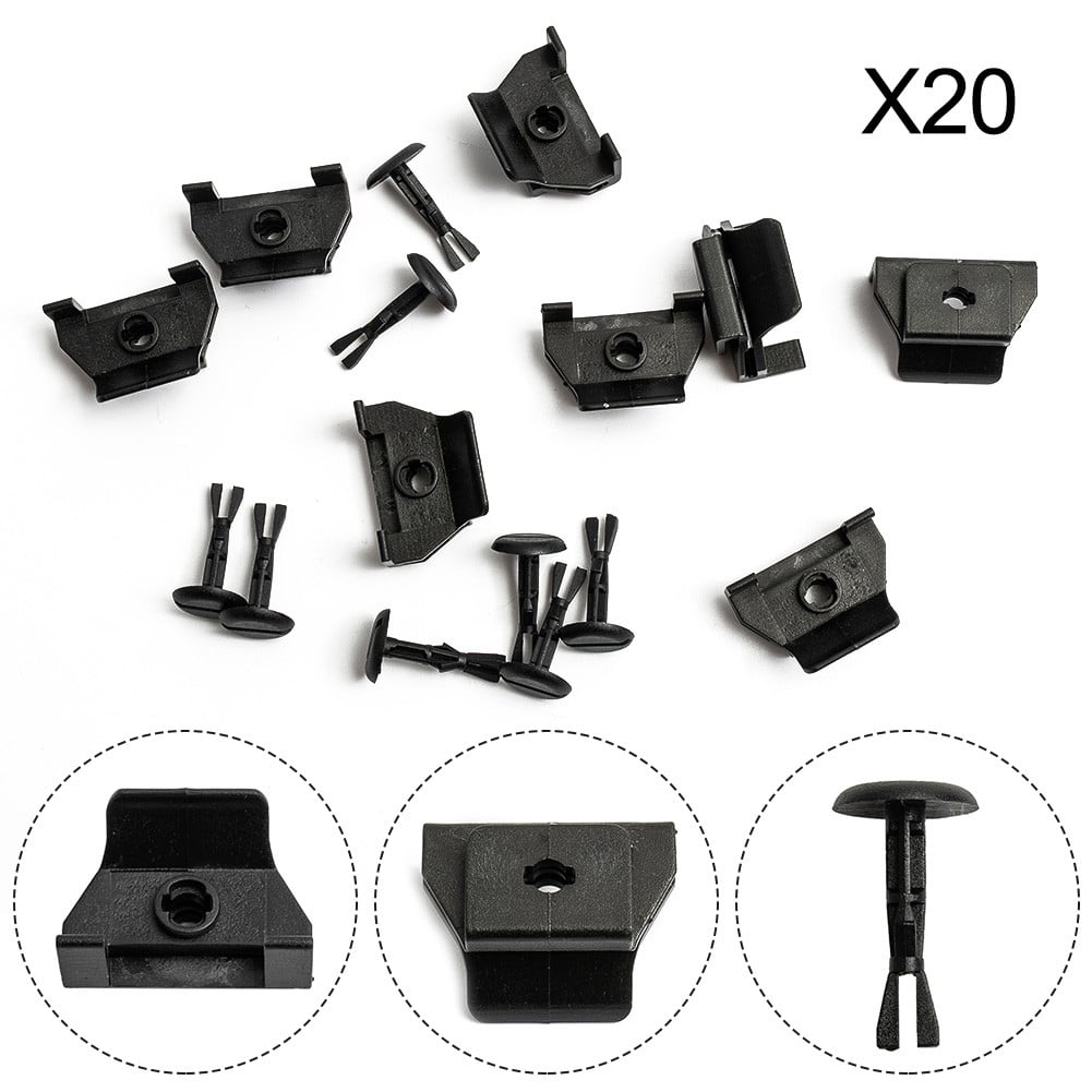 BTOER Front Bumper Cover Clips Pin Kit For Toyota 53879-58010 47749 ...