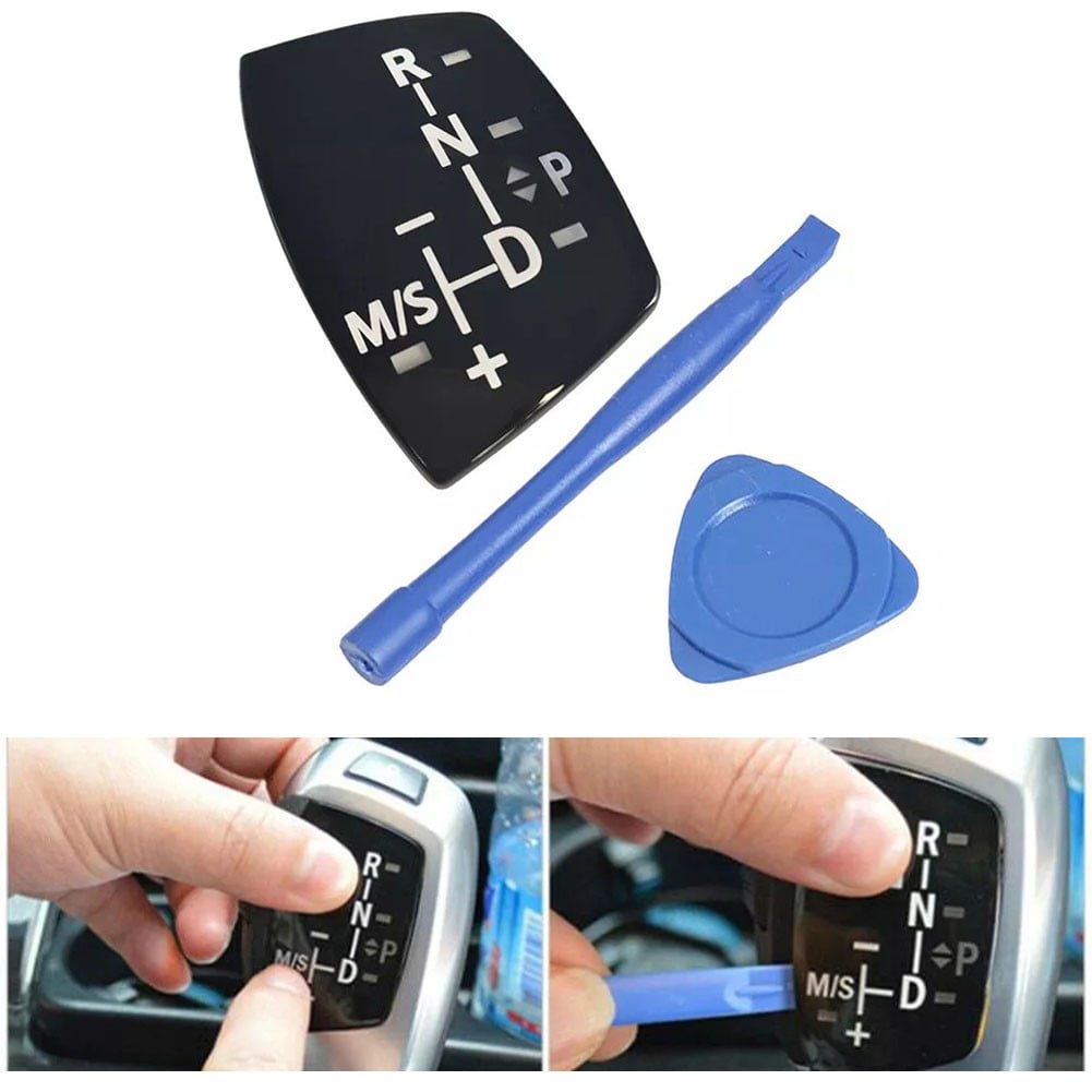 BTOER Gear Shift Knob Panel Trim Cover for BMW F01 F10 F30 for F35 For ...