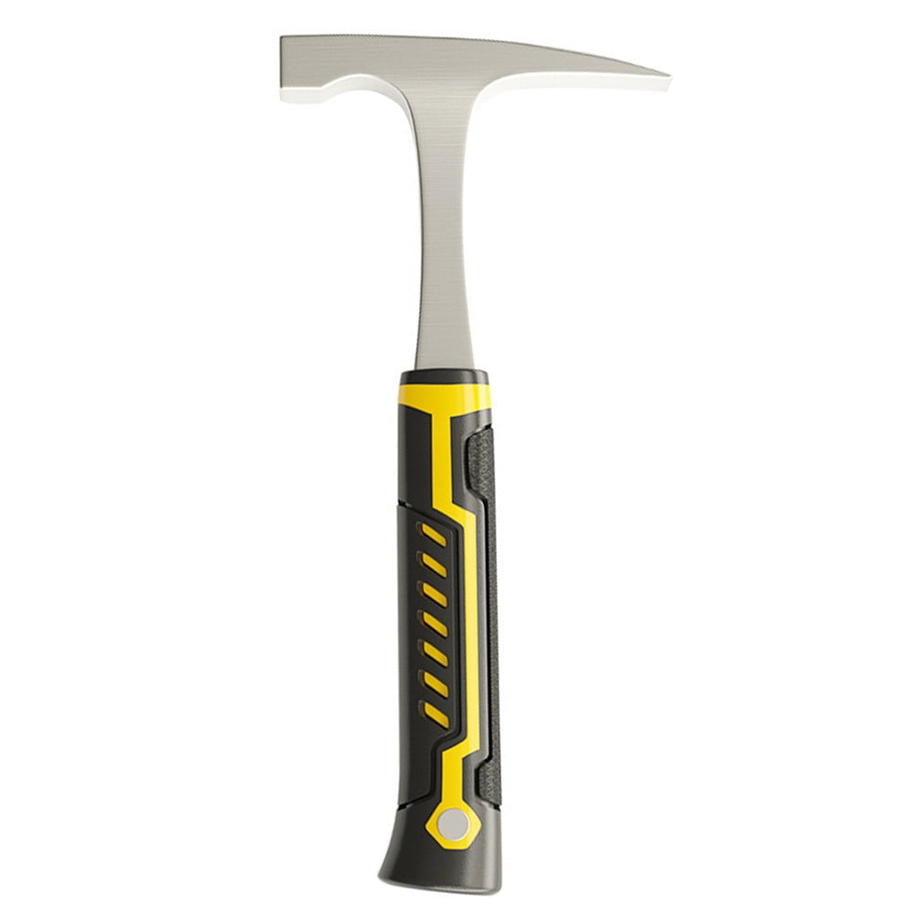 BTOER Geological Hammer Integrated Flat Head Pointed Hammer Mining ...