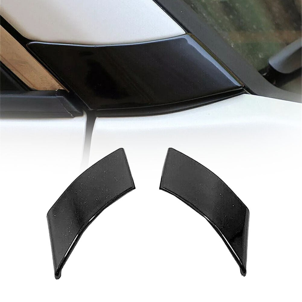 BTOER Glossy Black A-Pillar Front Triangle Molding Trim For Toyota for ...