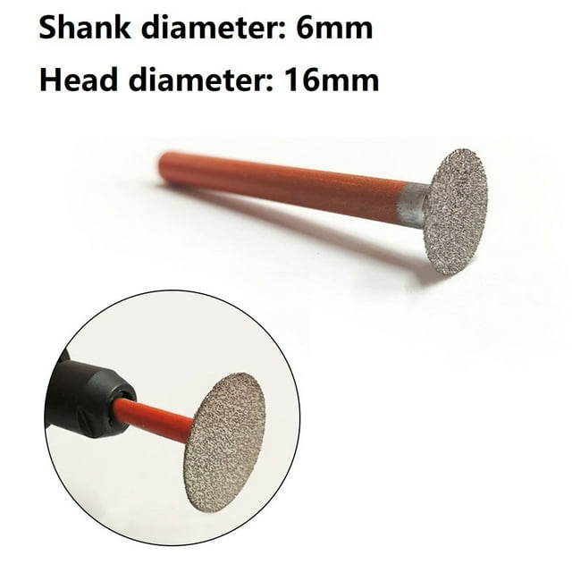BTOER Grinding Head Mounted Points 8-30mm Cutter Head Stone Jade ...