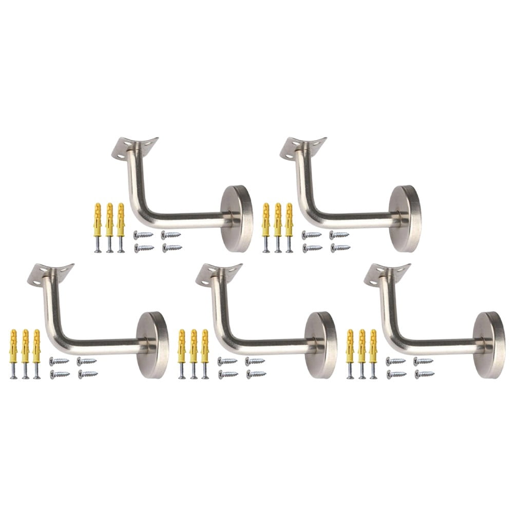 BTOER Handrail bracket railing wall support handrail railing mop pole ...