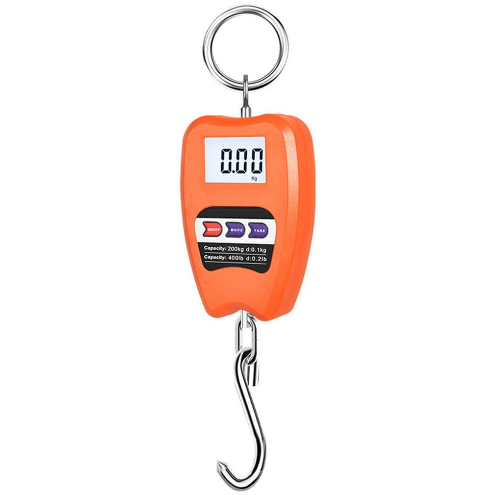 BTOER Hanging Weight Scale, 200kg Digital Scales Weighing,Aluminum ...