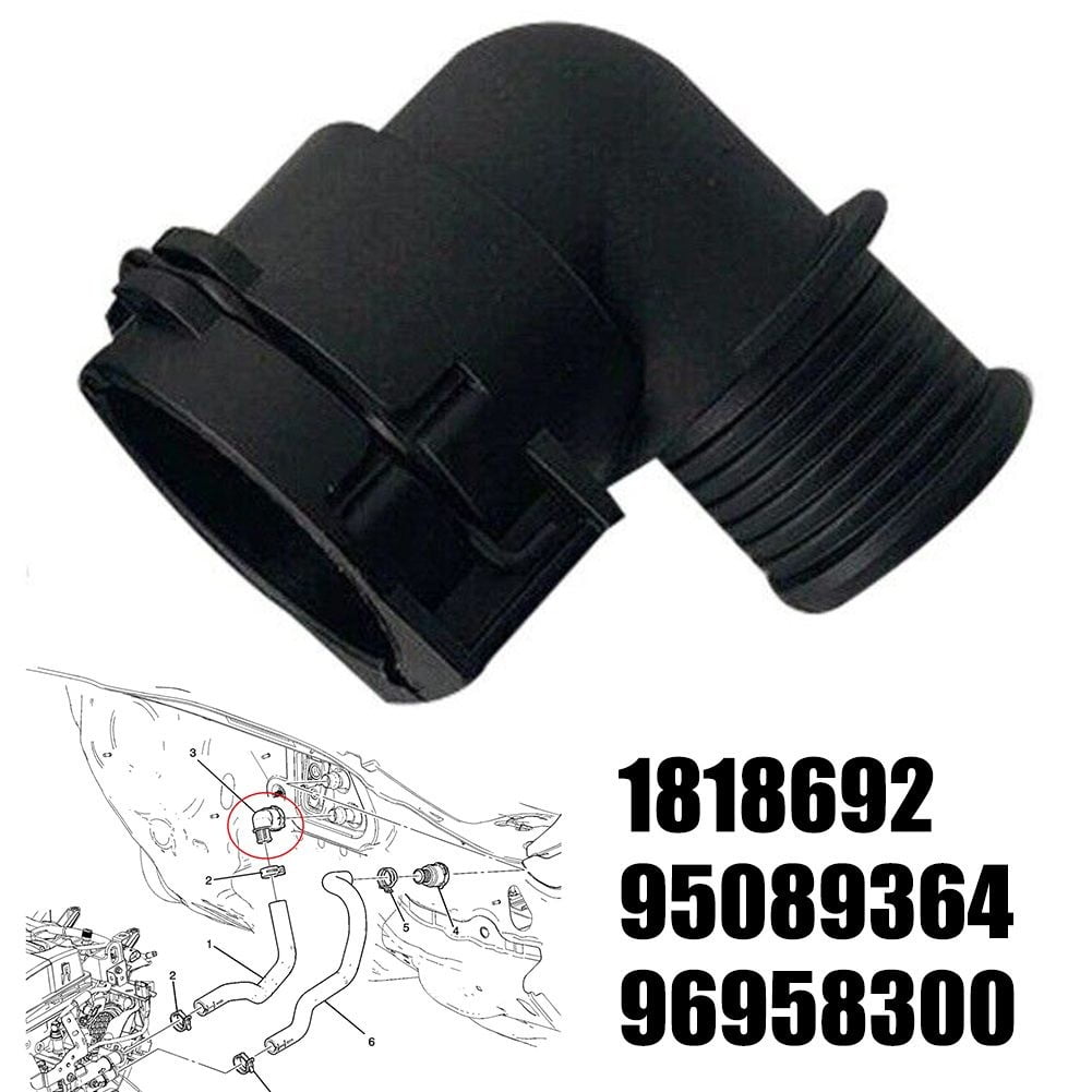 BTOER Heater Inlet Hose Connector For Vauxhall For Mokka For Mokka X ...