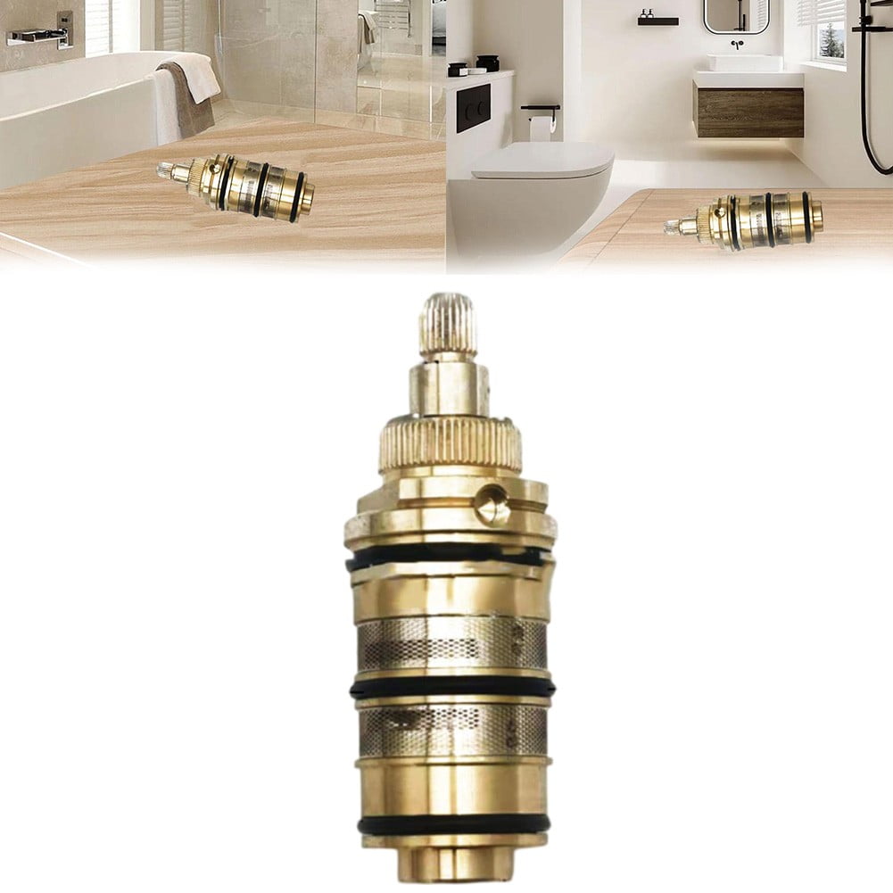 BTOER High Precision Brass Thermostatic Valve for Shower Temperature ...