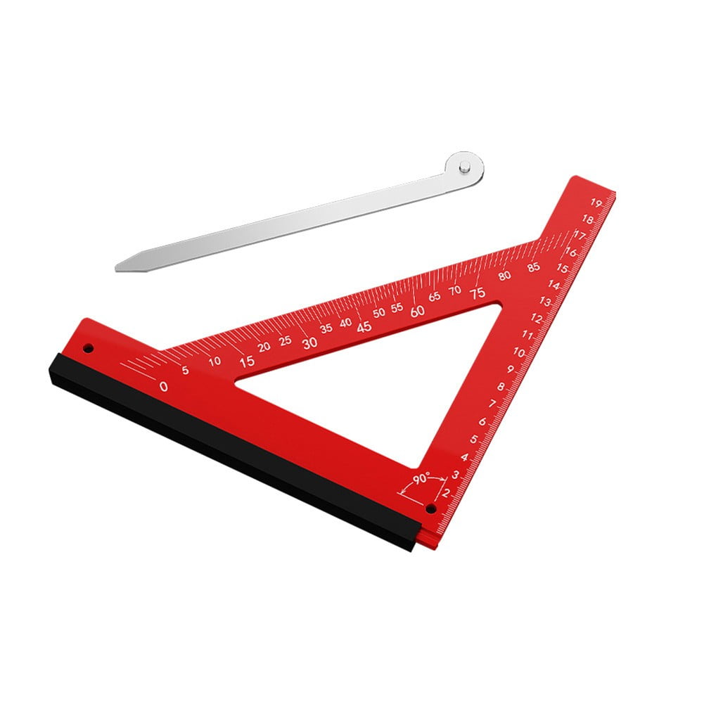 BTOER Horizontal Angle Ruler Aluminum 90-Degree Measuring Tool ...