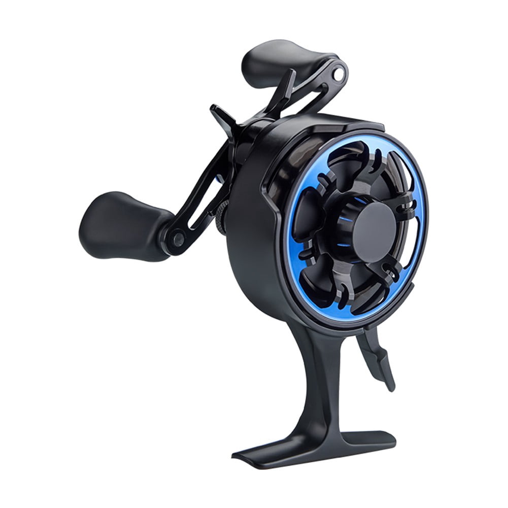 BTOER Ice Fishing raft Reel 2.5:1 Gear Ratio 3+1BB Winter Smooth ...