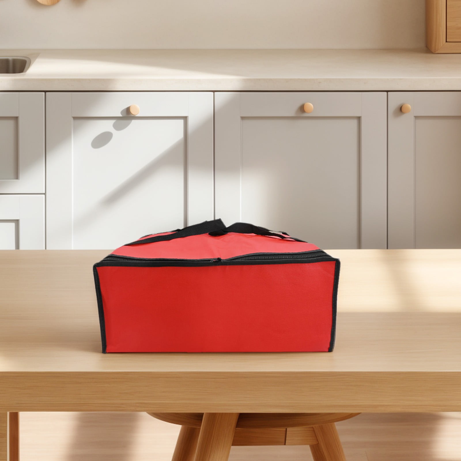 BTOER Insulated Pizza Delivery Bag Food Bag Insulated Grocery Bag Black ...