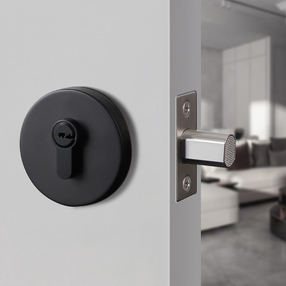 BTOER Invisible Door Lock Indoor Door Lock Sliding Door Single Side ...