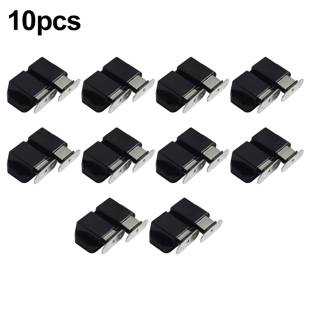 BTOER Kitchen Cabinet Door Stopper Catch Soft Close Magnetic Push To ...