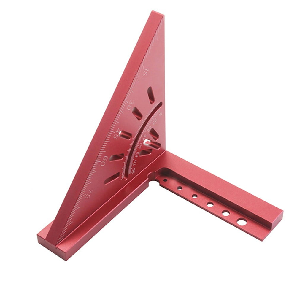 BTOER Large Carpenter Square Protractor Angle Ruler 45/90 degree ...