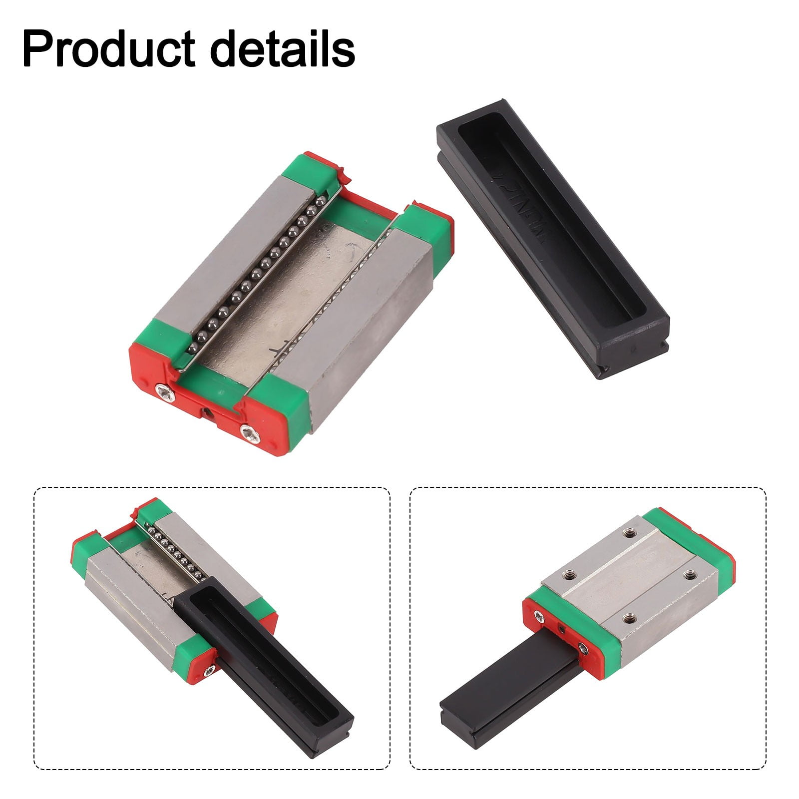 BTOER MGN12H Carriage Block Linear Rail Block Long Block for MGN12 ...