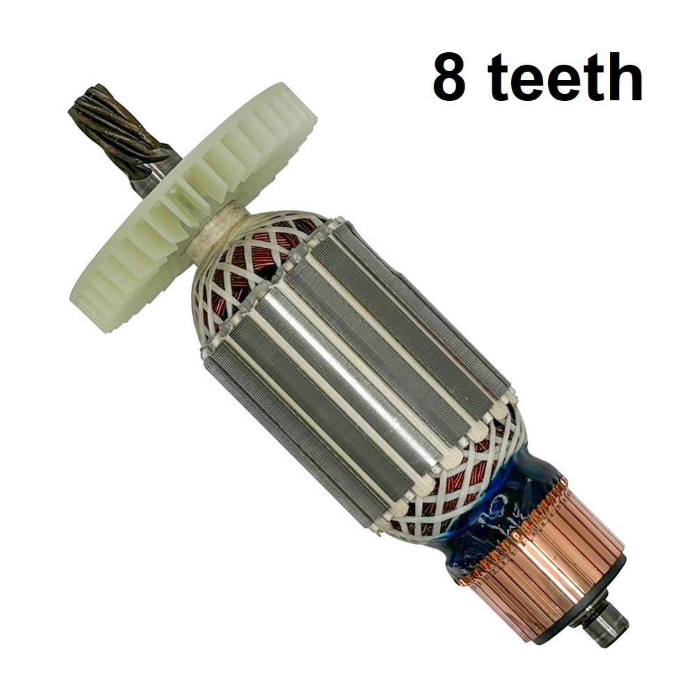 BTOER MT240 Steel Machine Rotor 8 Teeth 350 Steel Machine Motor 355 ...