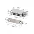BTOER Magnetic Door Catch Stronger Heavy Duty Cabinets Catches Cupboard ...