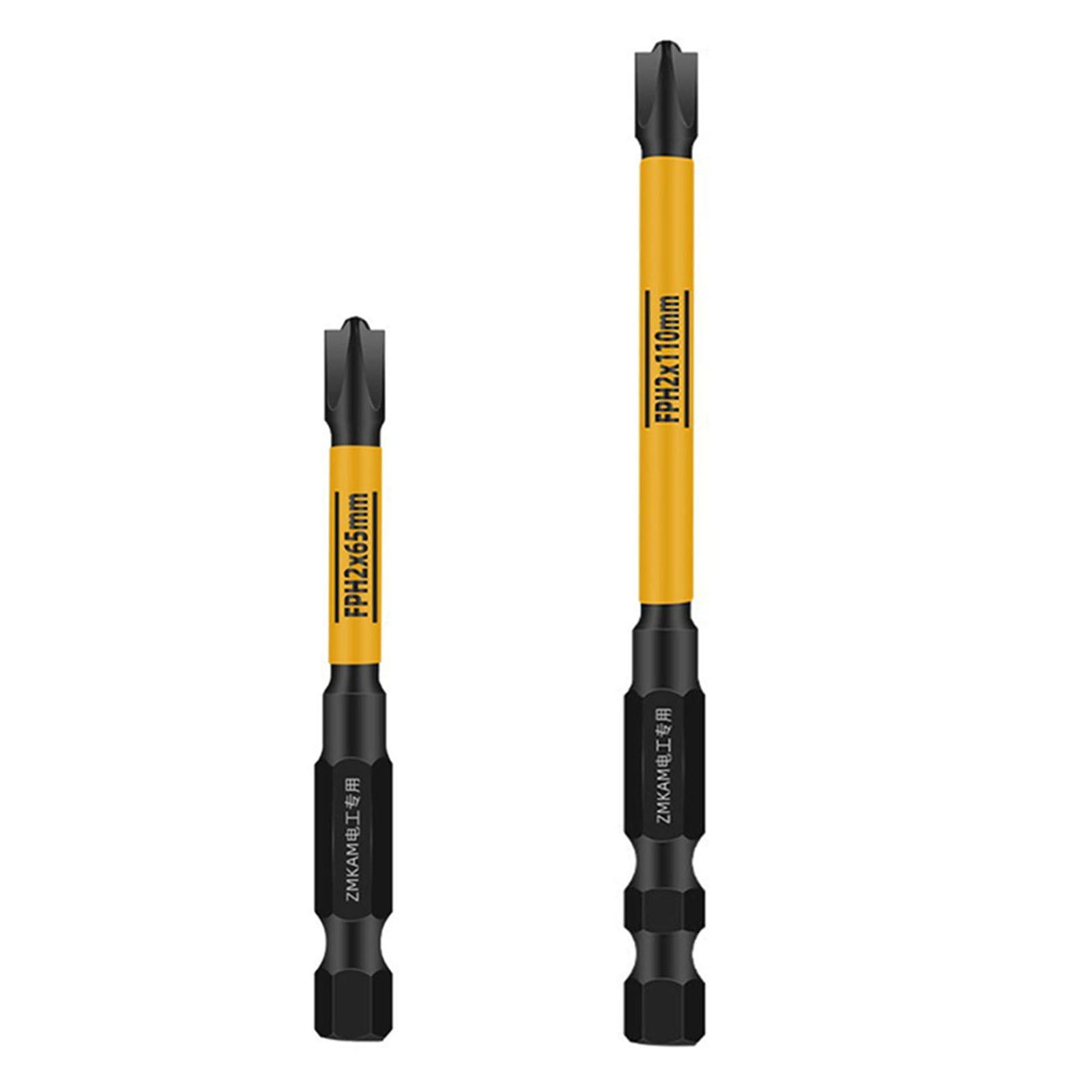 BTOER Magnetic Electrician Special Screwdriver Bit Nutdrivers FPH2 FPH2 ...