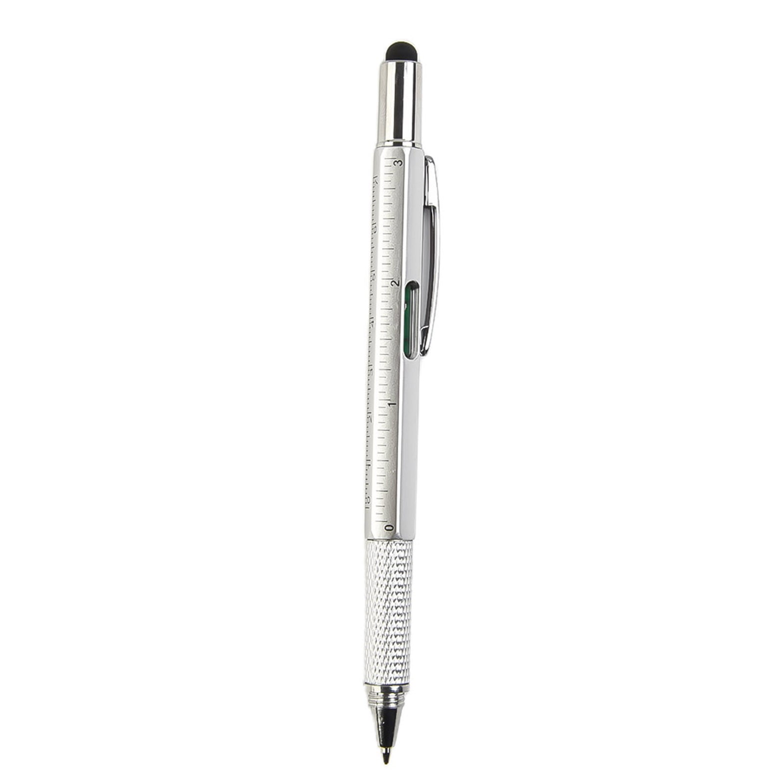 BTOER Multi Function Tool Ruler Stylus Ballpoint Screwdriver Touch ...
