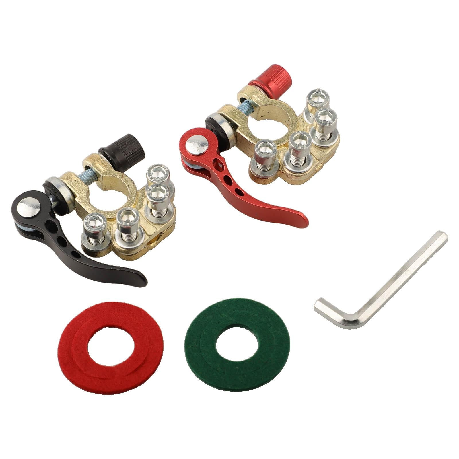 BTOER Multi Way 12V Battery Connectors Set of 2 for Easy Handling in ...