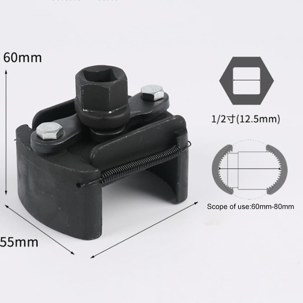 BTOER Oil Filter Wrench 60-80 mm Oil Filter Remover Tool for Car ...