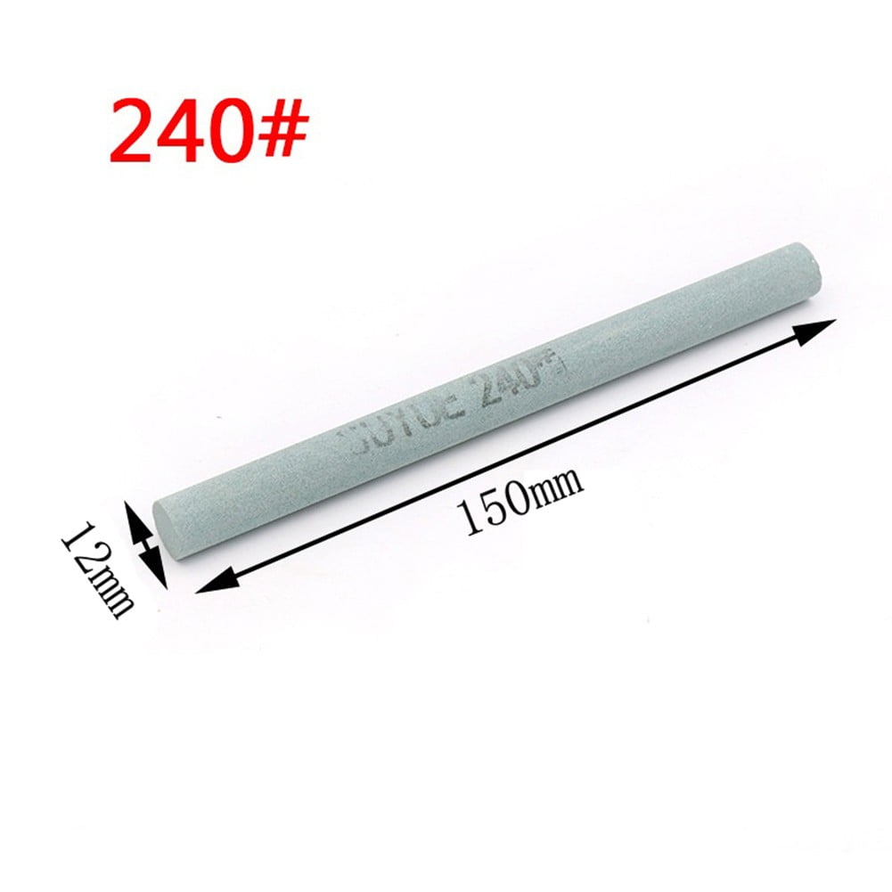 BTOER Oil Stone Green Silicon Carbide Sand Bar Grinding Block Round ...