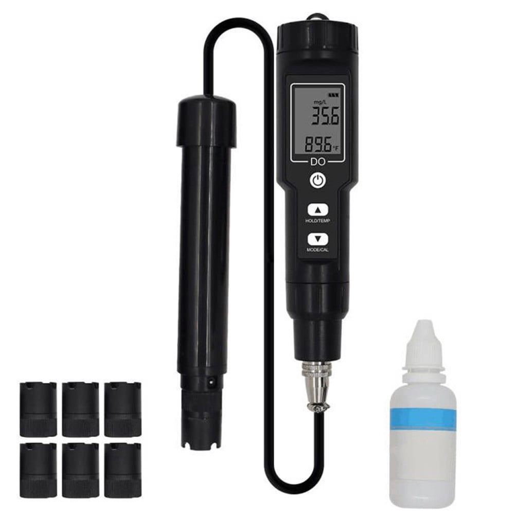 BTOER Portable DO9100 Digital Dissolved Oxygen Meter 0.0-40.0 mgL ...