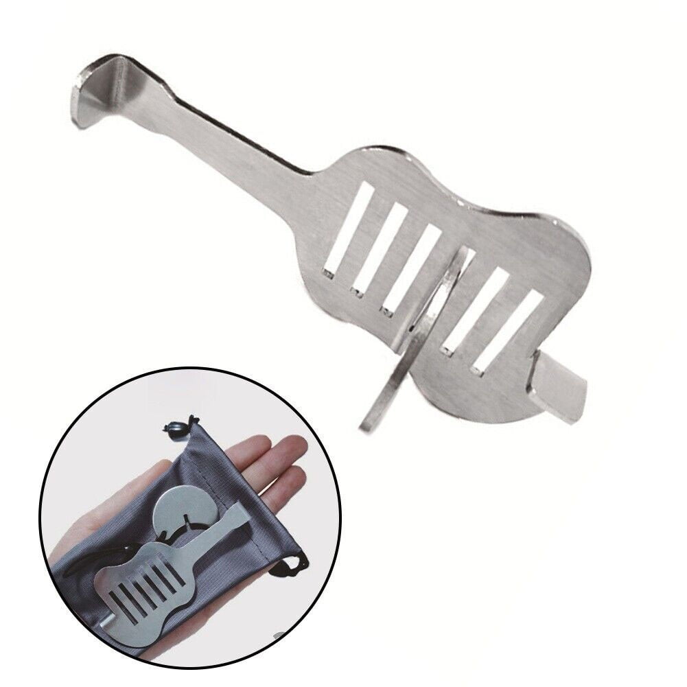 BTOER Portable Door Blocker Stainless Steel Punch-free Anti-theft Gate ...